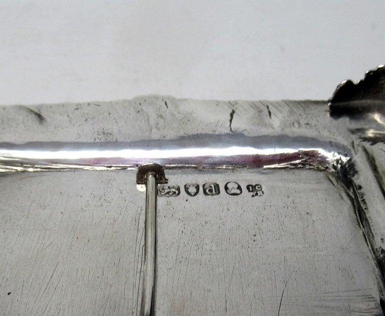 Antique Georgian Sterling Silver Crystal Desk Inkstand Joseph Craddock ...