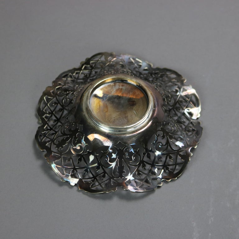 Antique Georgian Style Alex Clark London Silver Plate Reticulated ...