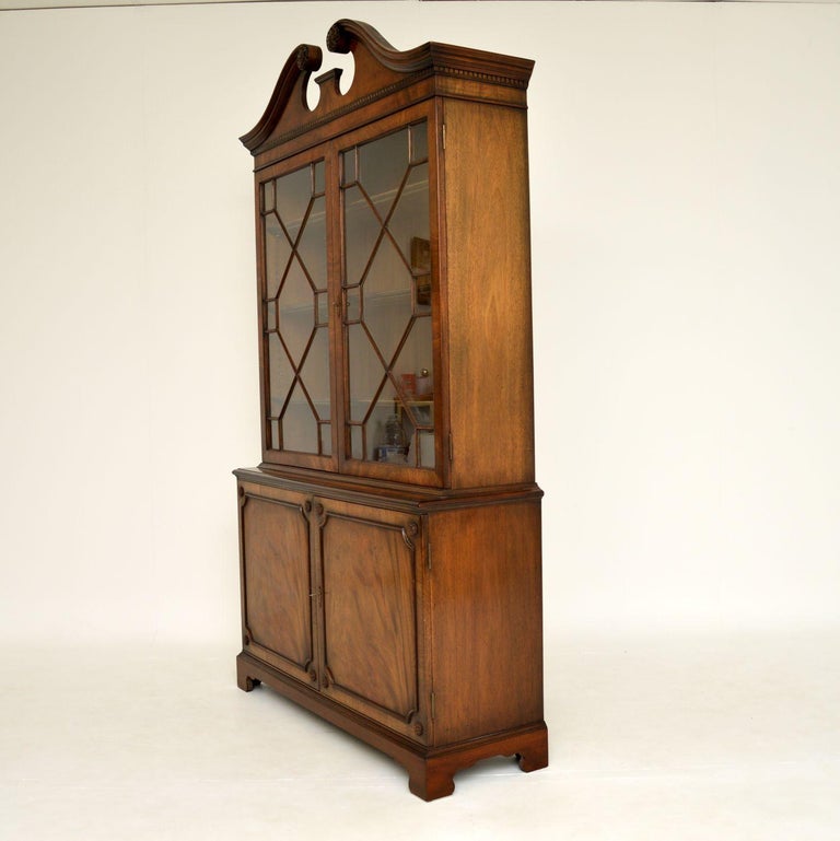 Antique Georgian Style Bookcase at 1stDibs | georgian bookcase