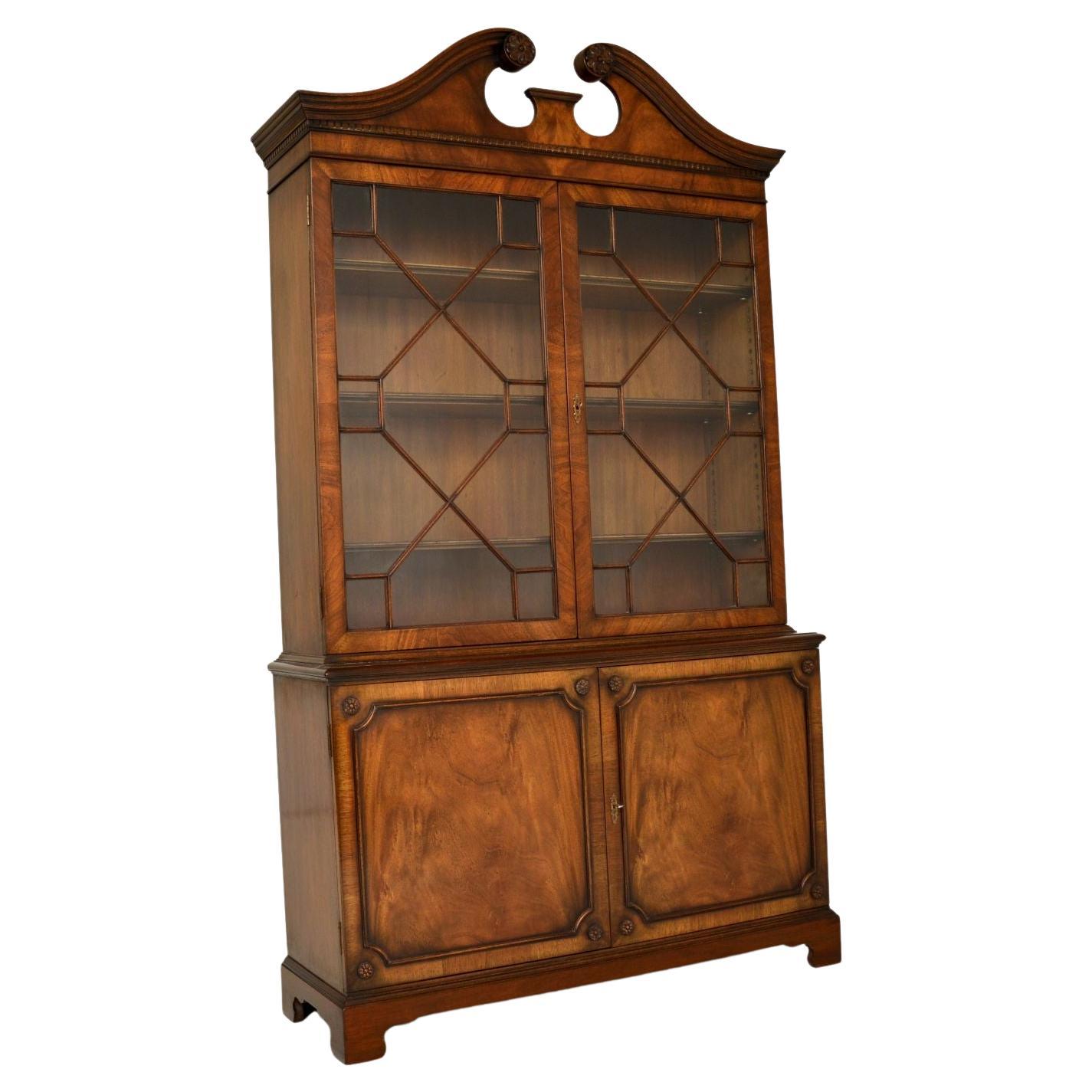 Georgian Style Six-Tier Faux Book Motif Leather Embossed Revolving ...