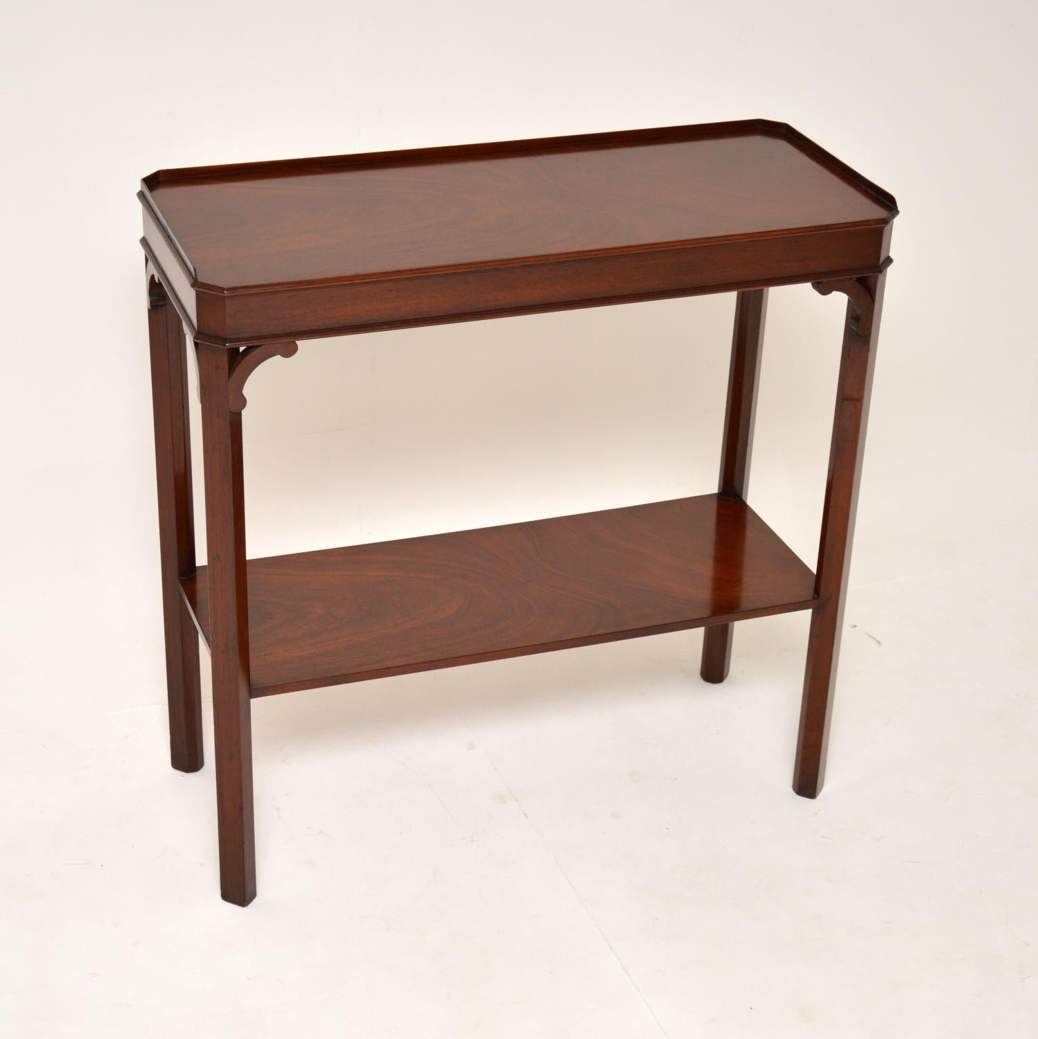 Antique Georgian Style Console / Side Table For Sale at 1stDibs