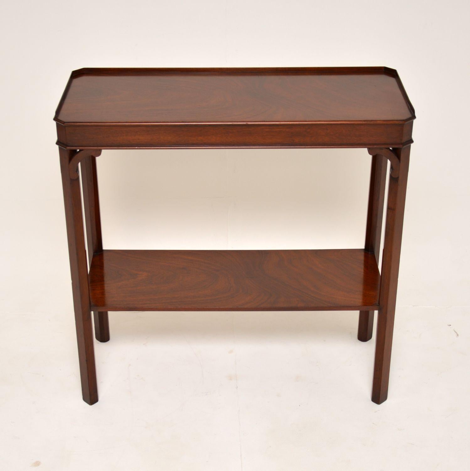 Antique Georgian Style Console / Side Table For Sale at 1stDibs