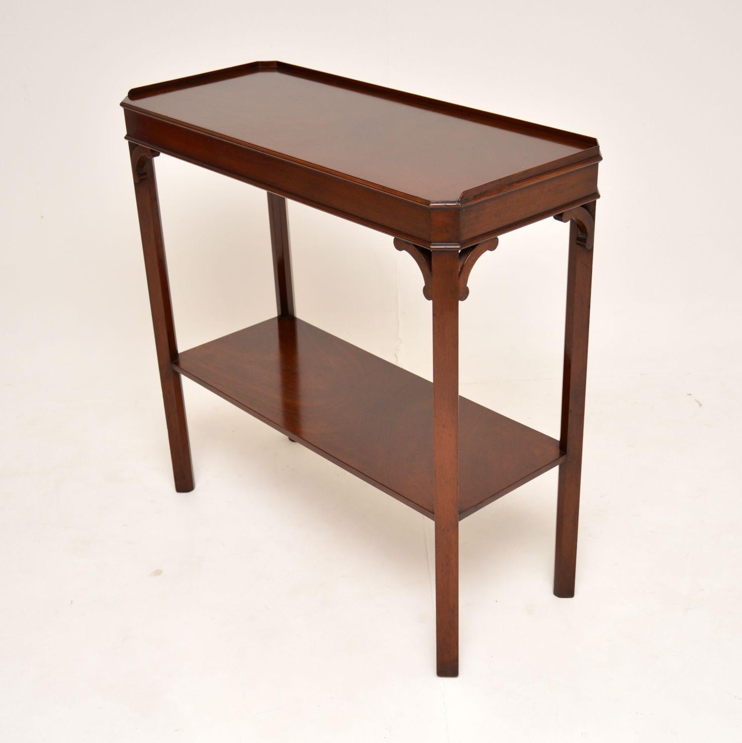 Antique Georgian Style Console / Side Table For Sale at 1stDibs