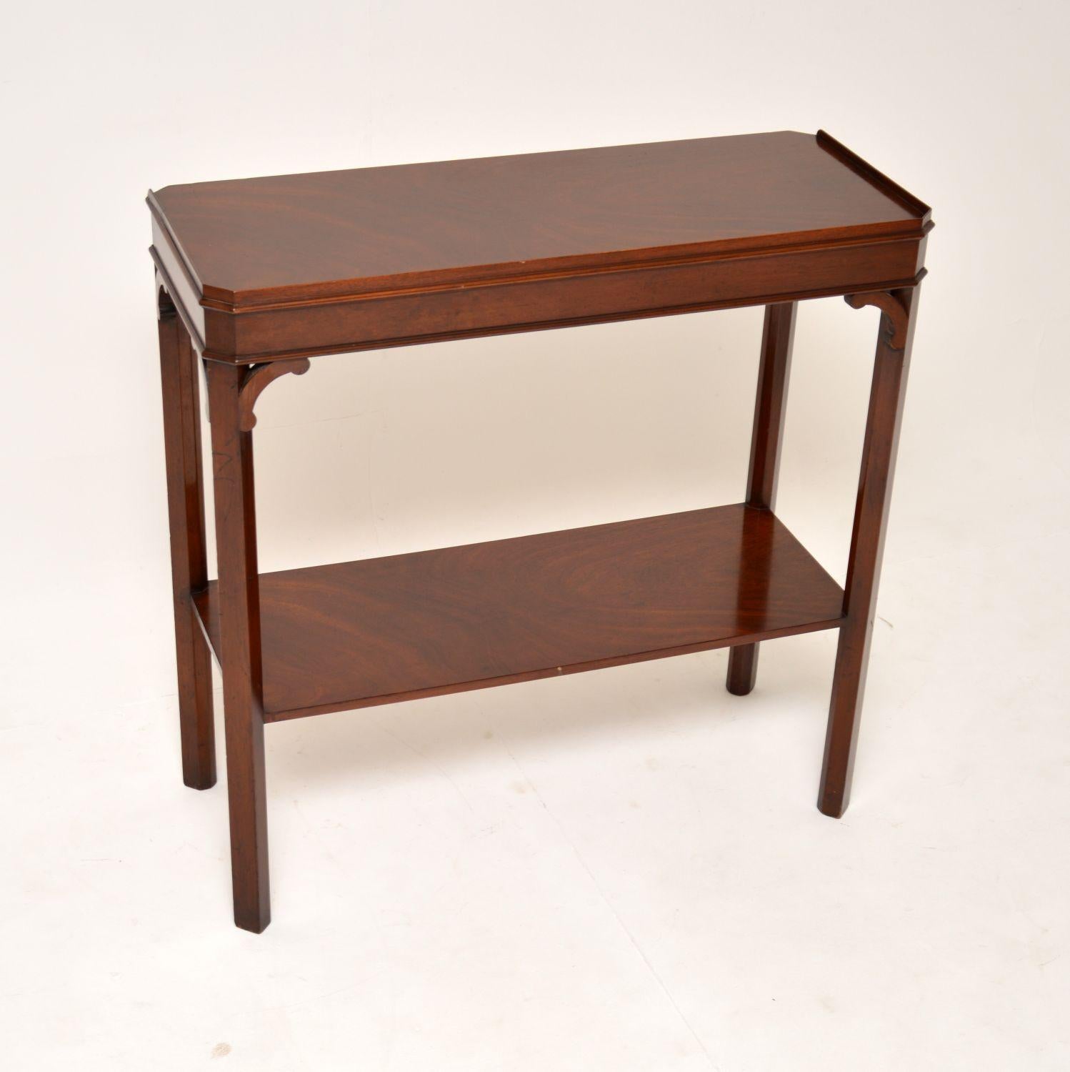 Antique Georgian Style Console / Side Table For Sale at 1stDibs