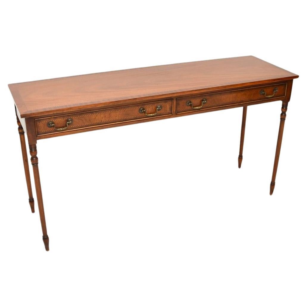 Georgian Bowfront Console Table For Sale at 1stDibs | bow front console ...