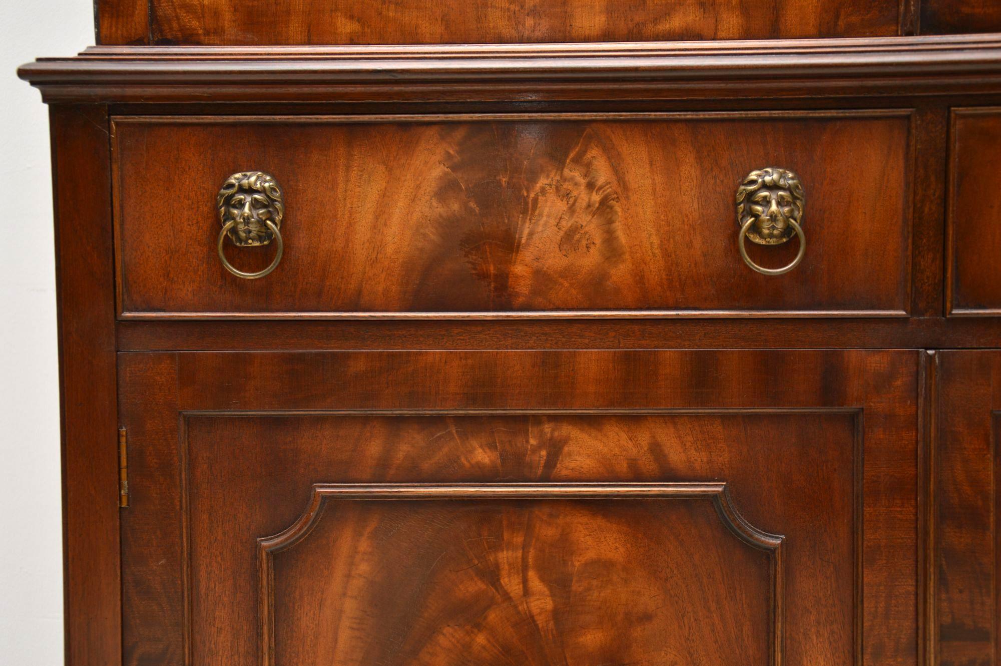 Antique Georgian Style Mahogany Bookcase at 1stDibs | georgian style ...