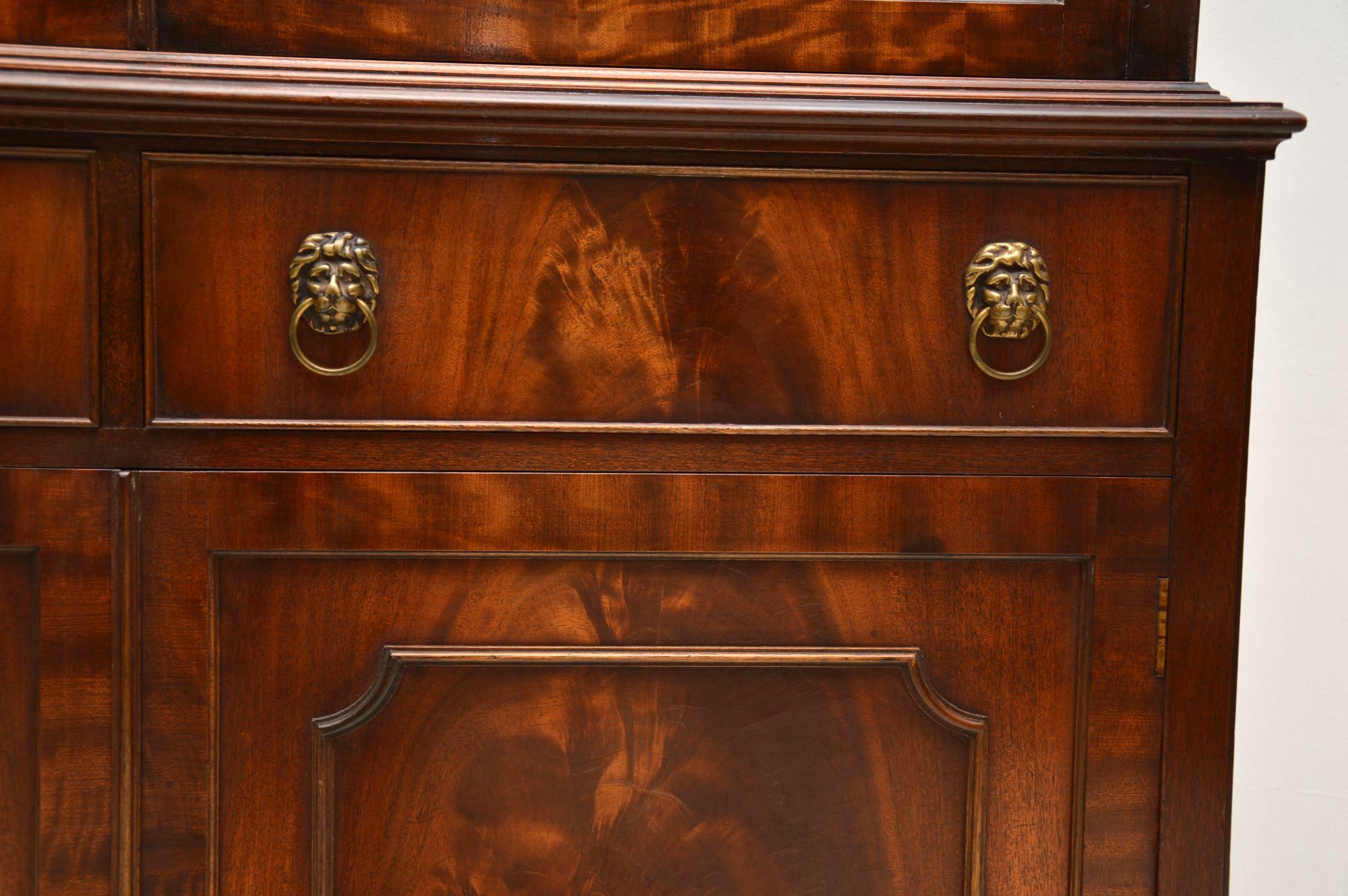 Antique Georgian Style Mahogany Bookcase at 1stDibs | georgian style ...