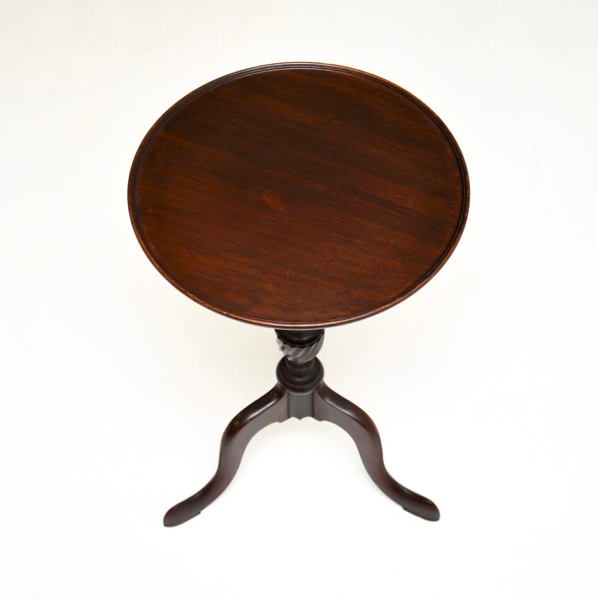 Antique Georgian Style Wine Table For Sale at 1stDibs