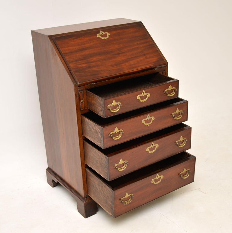 Antique Georgian Writing Bureau For Sale at 1stDibs