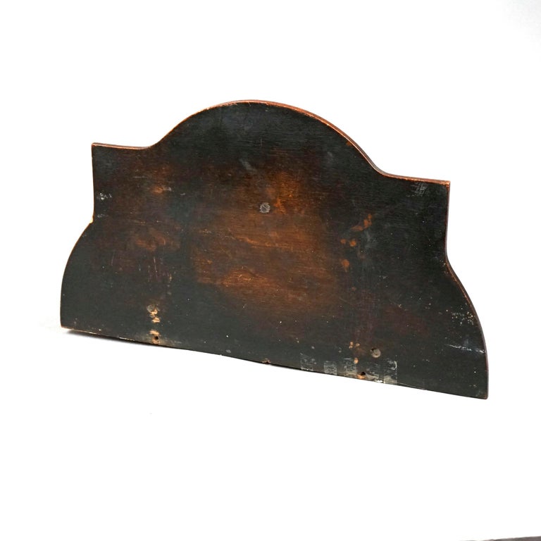 Antique German Black Forest Figural Bird Wall Shelf, Birds in a Nest ...