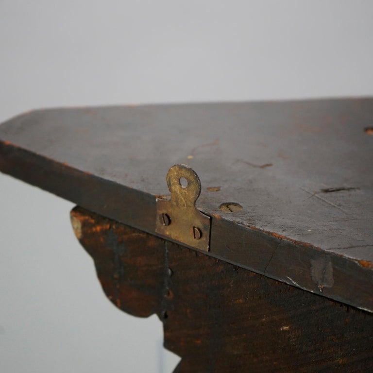 Antique German Black Forest Figural Carved Walnut Game Bird Corner ...