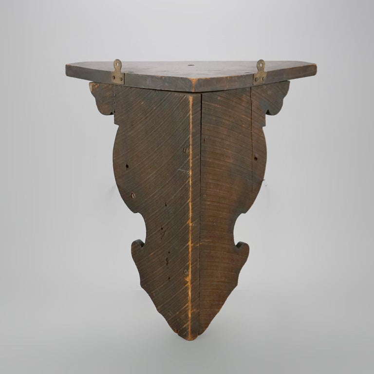 Antique German Black Forest Figural Carved Walnut Game Bird Corner ...