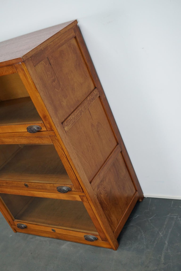 Antique German Oak Bookcase, 1930s at 1stDibs