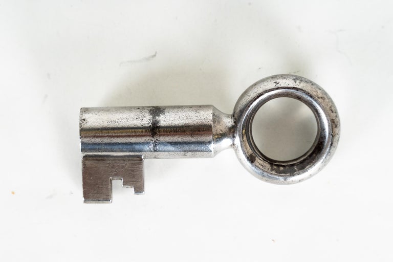 Antique German Padlock-Lock " F. Sengpiels Patent with Otiginal Key ...