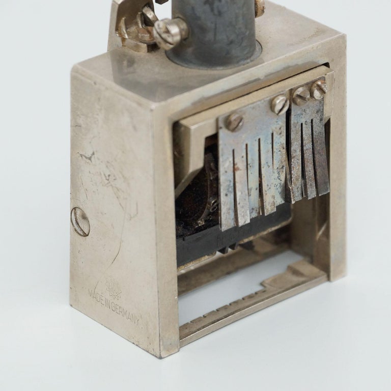 Antique German Serial Number Stamp, circa 1930 For Sale at 1stDibs