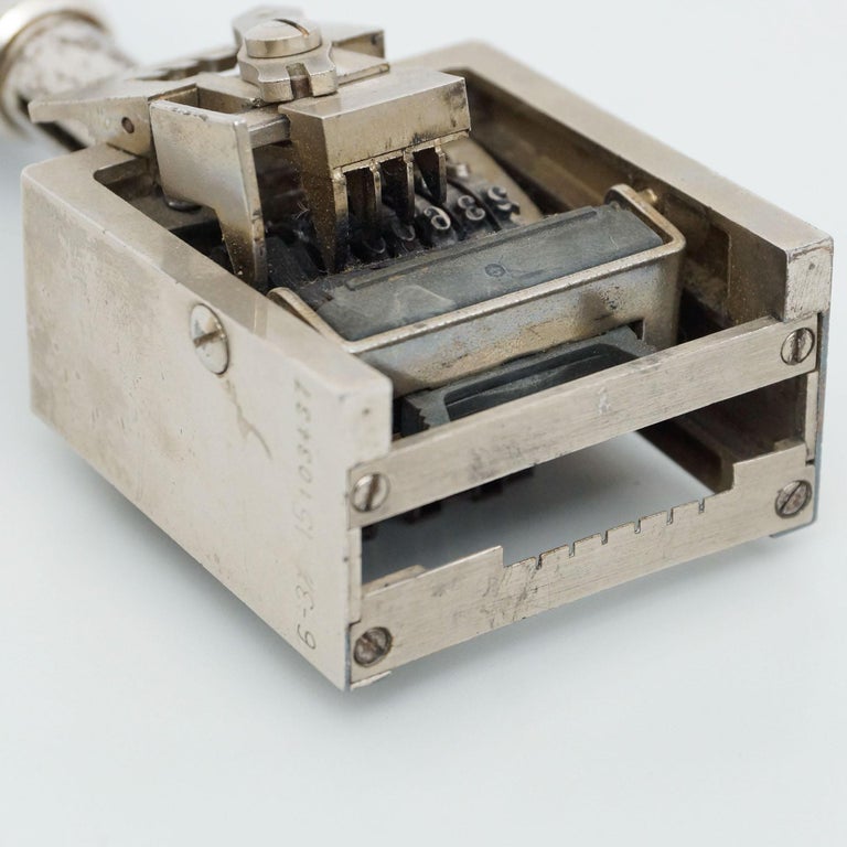 Antique German Serial Number Stamp, circa 1930 For Sale at 1stDibs
