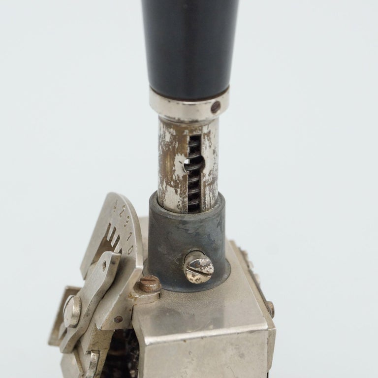 Antique German Serial Number Stamp, circa 1930 For Sale at 1stDibs
