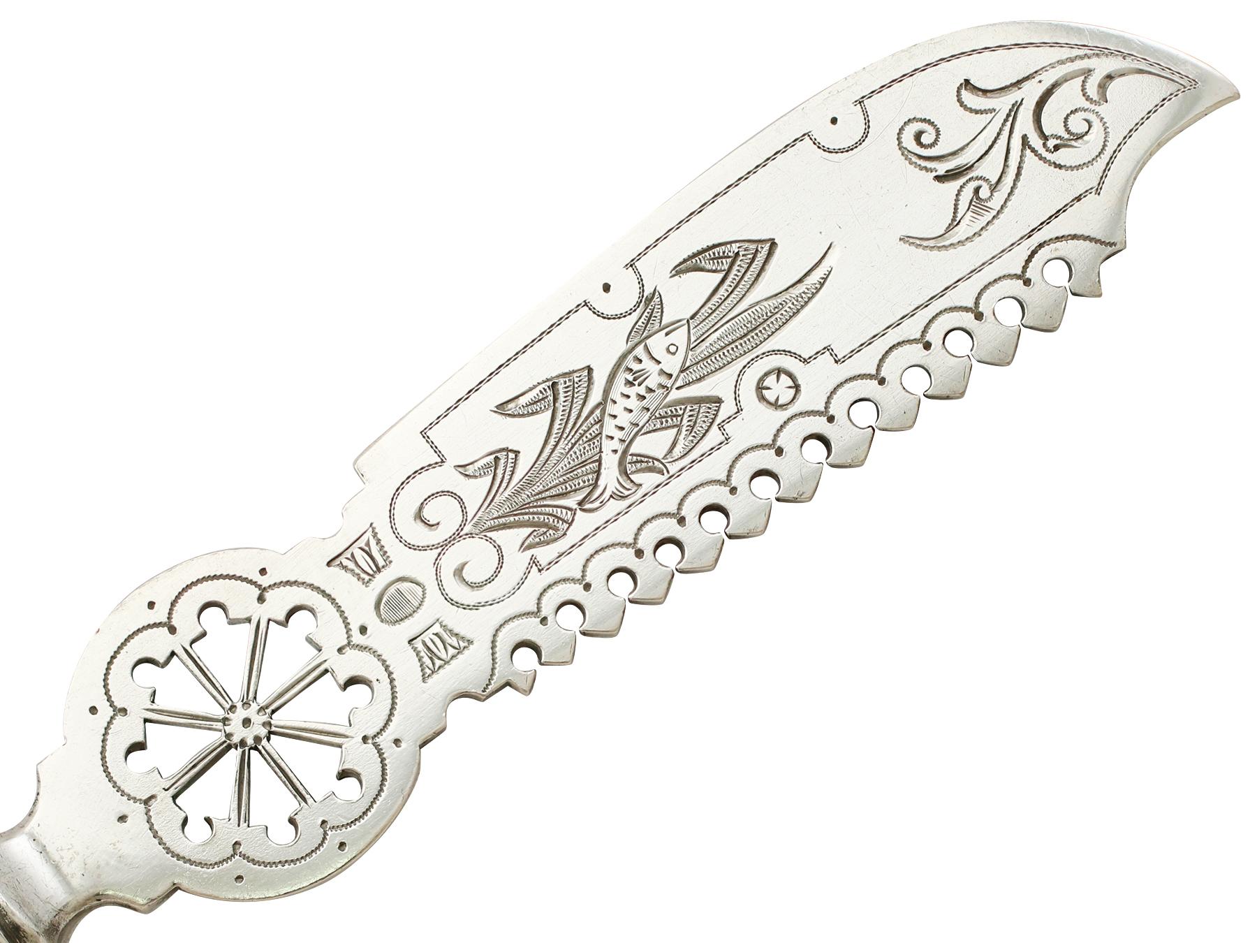 Antique German Silver Fish Service for Eight Persons at 1stDibs