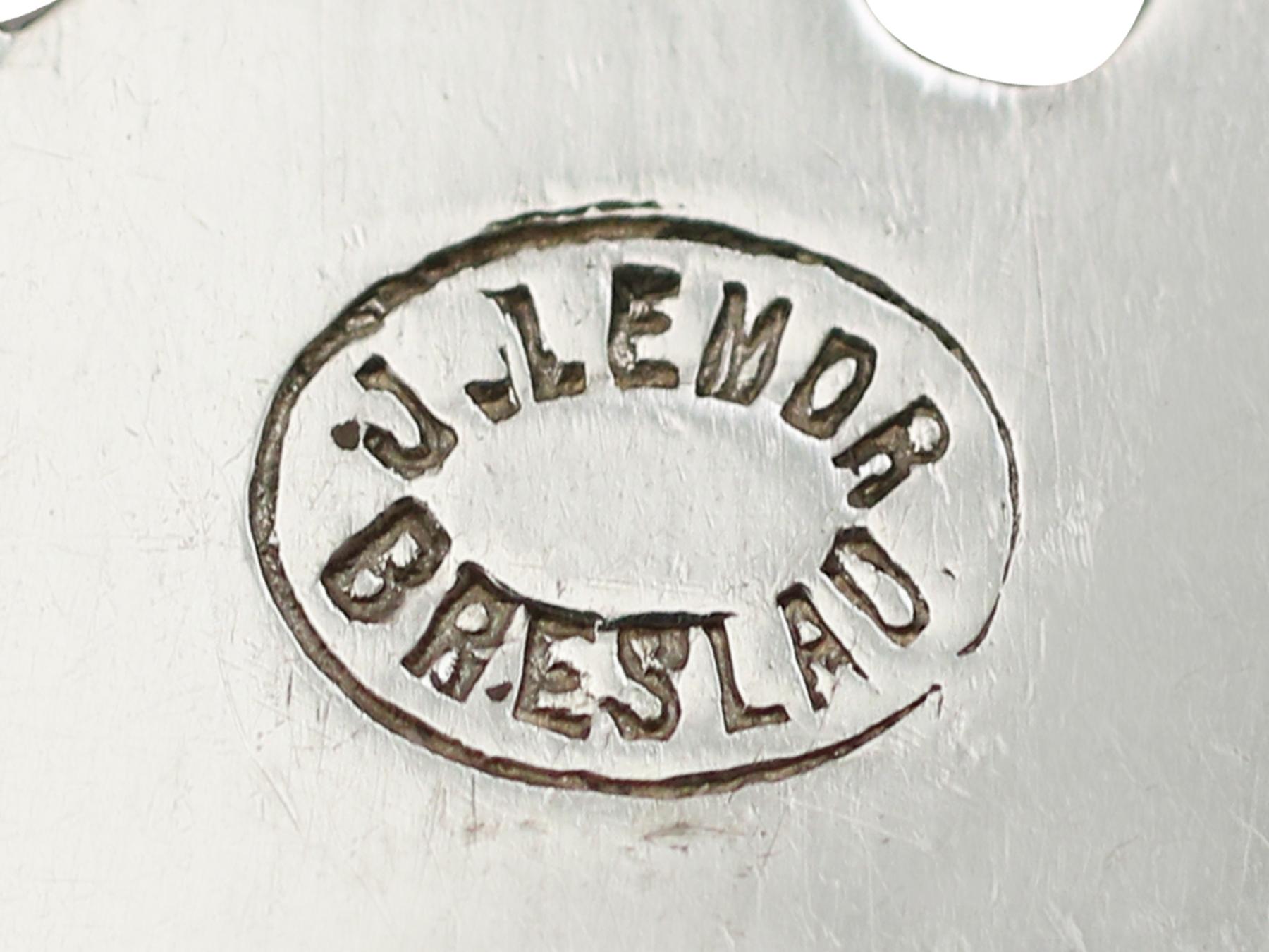 Antique German Silver Fish Service for Eight Persons at 1stDibs