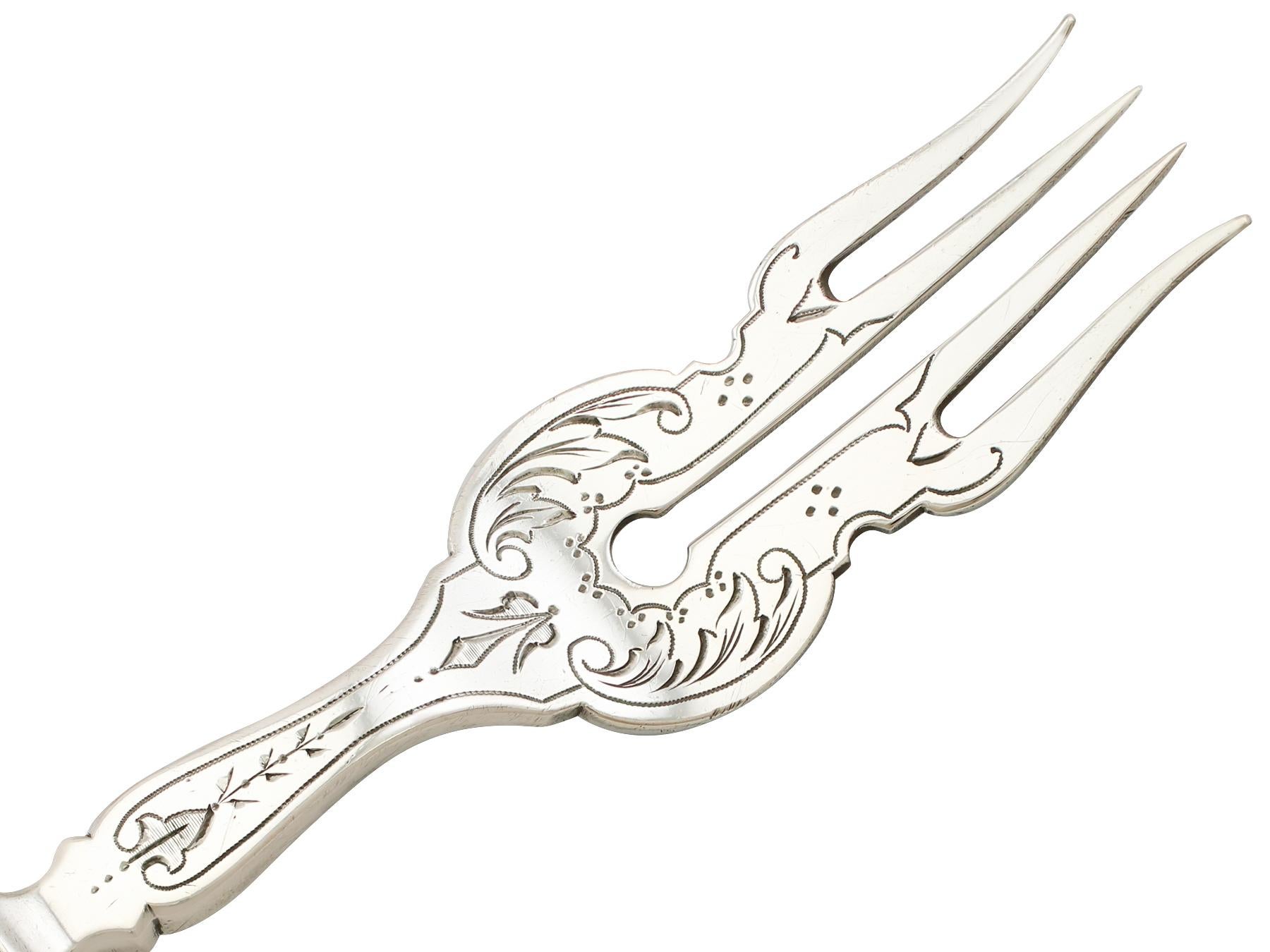Antique German Silver Fish Service for Eight Persons at 1stDibs