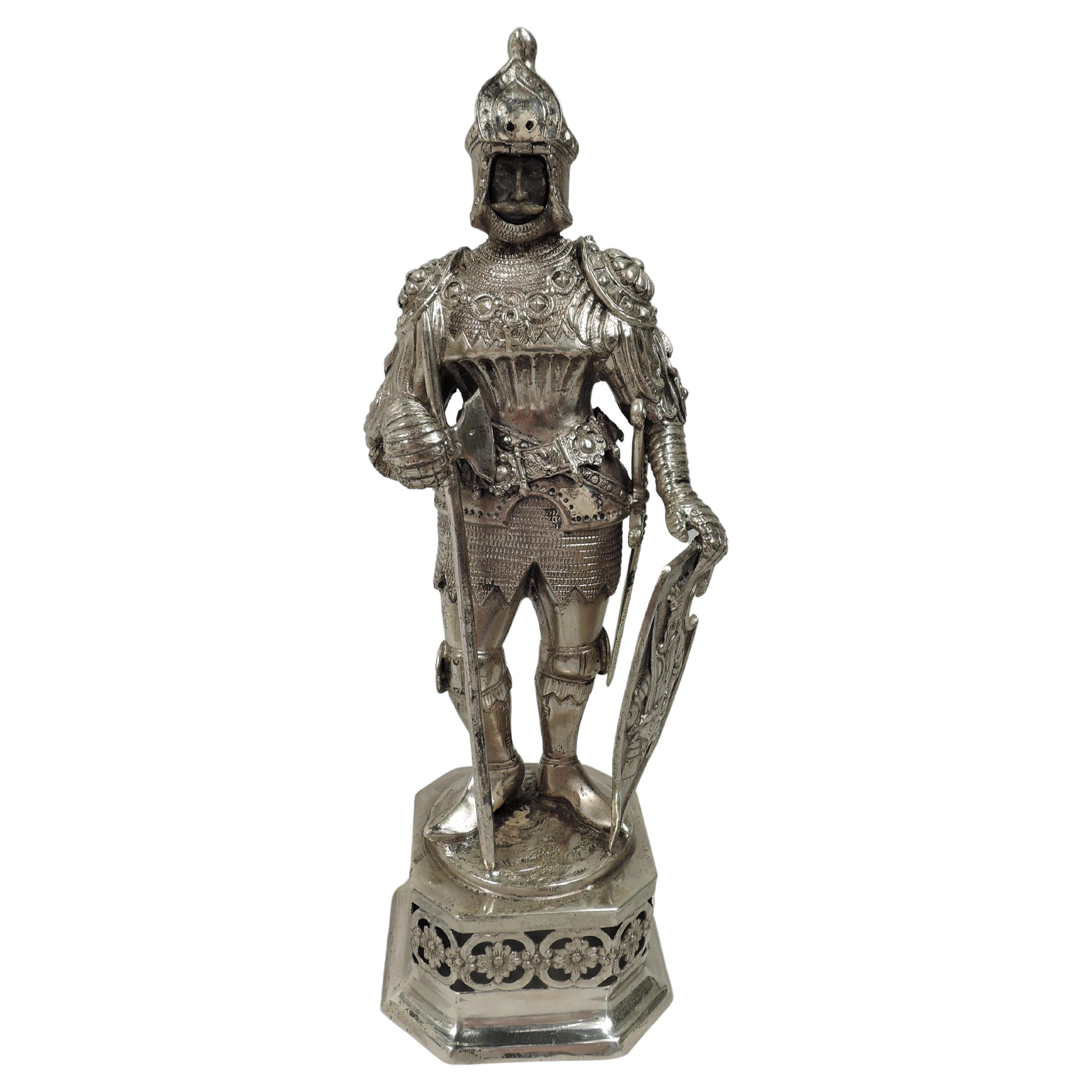 Collection of Figural Lighters in the form of Knights at 1stDibs