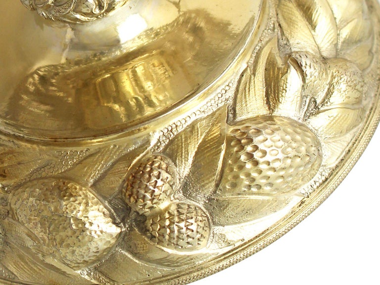 Antique German Silver Gilt Tazzas Centerpieces, Circa 1860 For Sale at ...