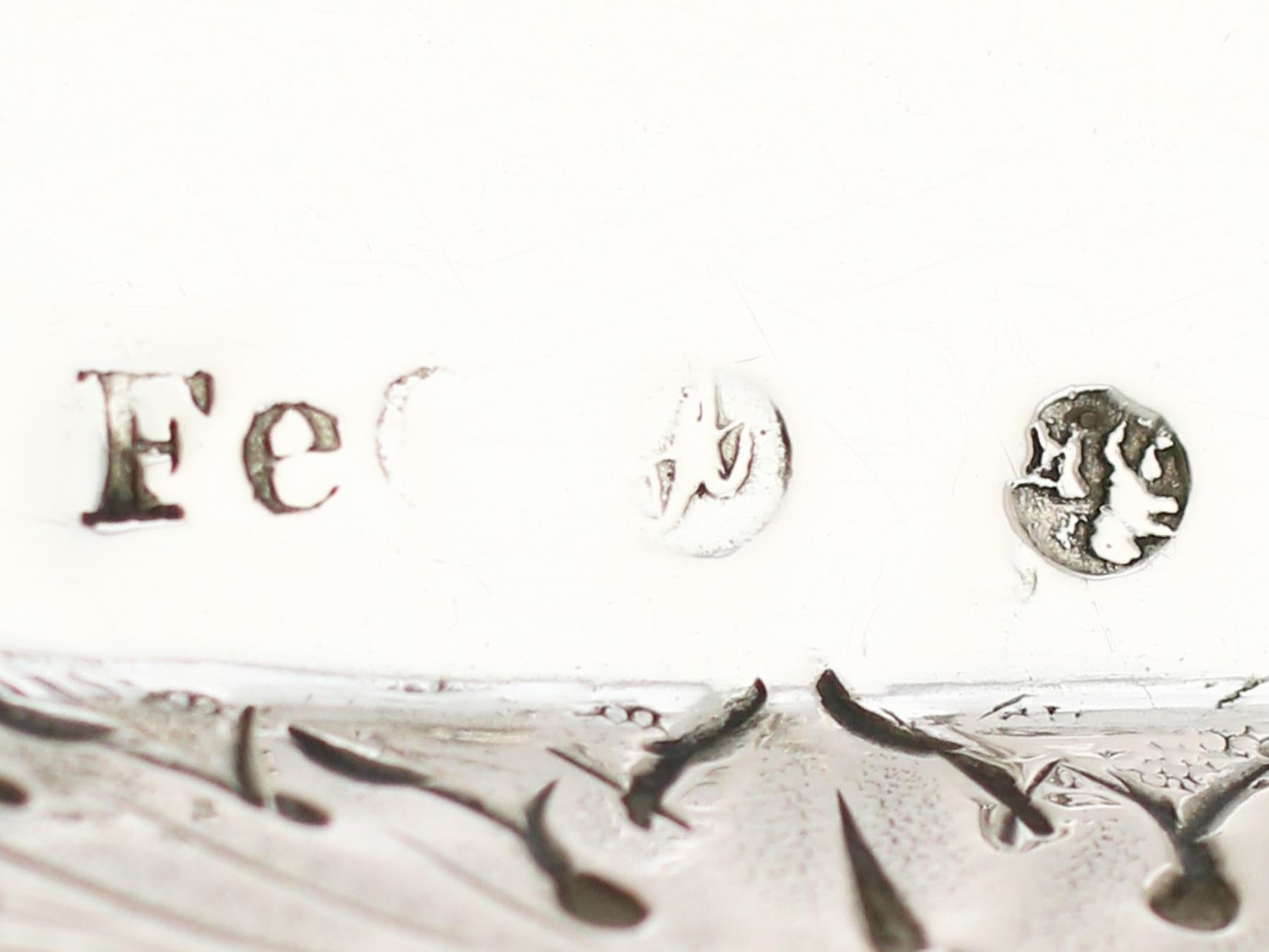 Antique German Silver Wick Trimmers and Snuffer Tray, circa 1825 at 1stDibs