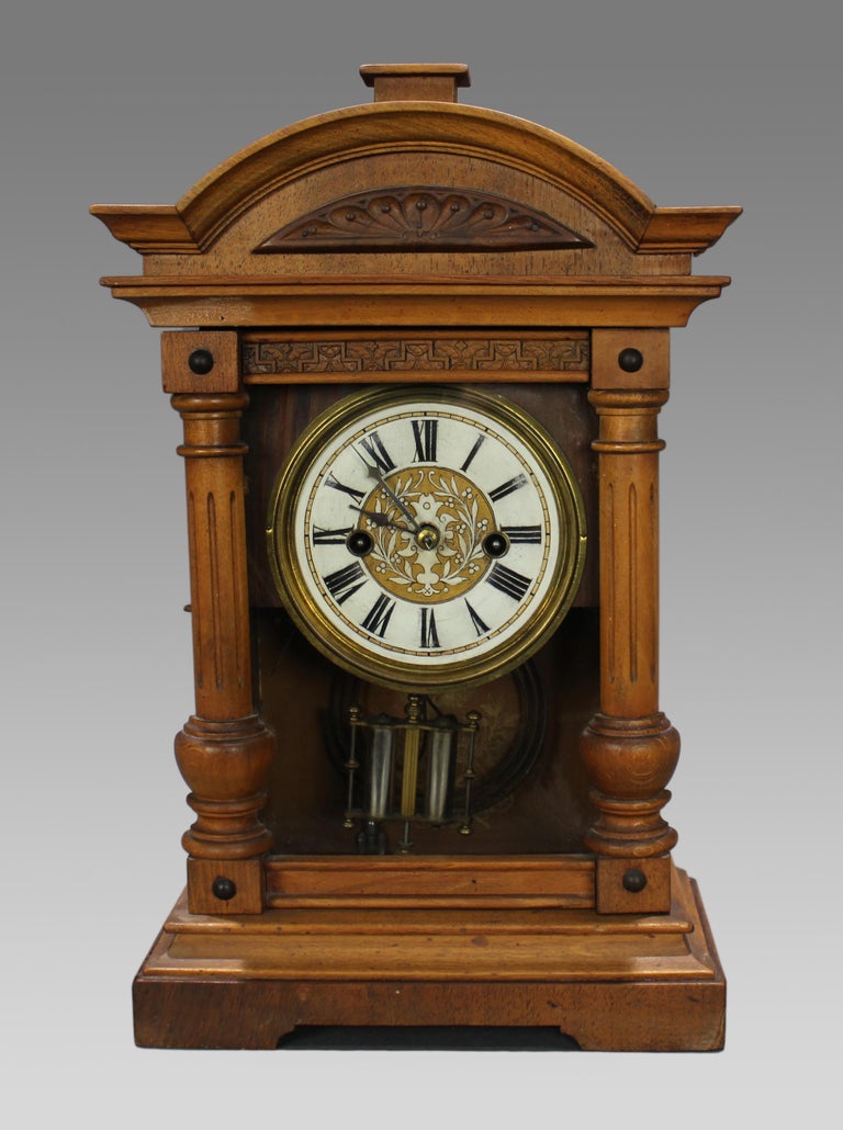 Antique German Wurttemberg Mantle Clock C.1900 For Sale at 1stDibs ...