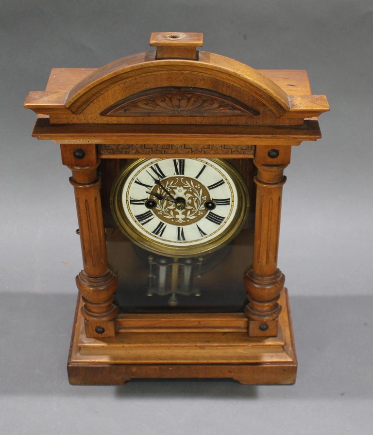 Antique German Wurttemberg Mantle Clock C.1900 For Sale at 1stDibs ...