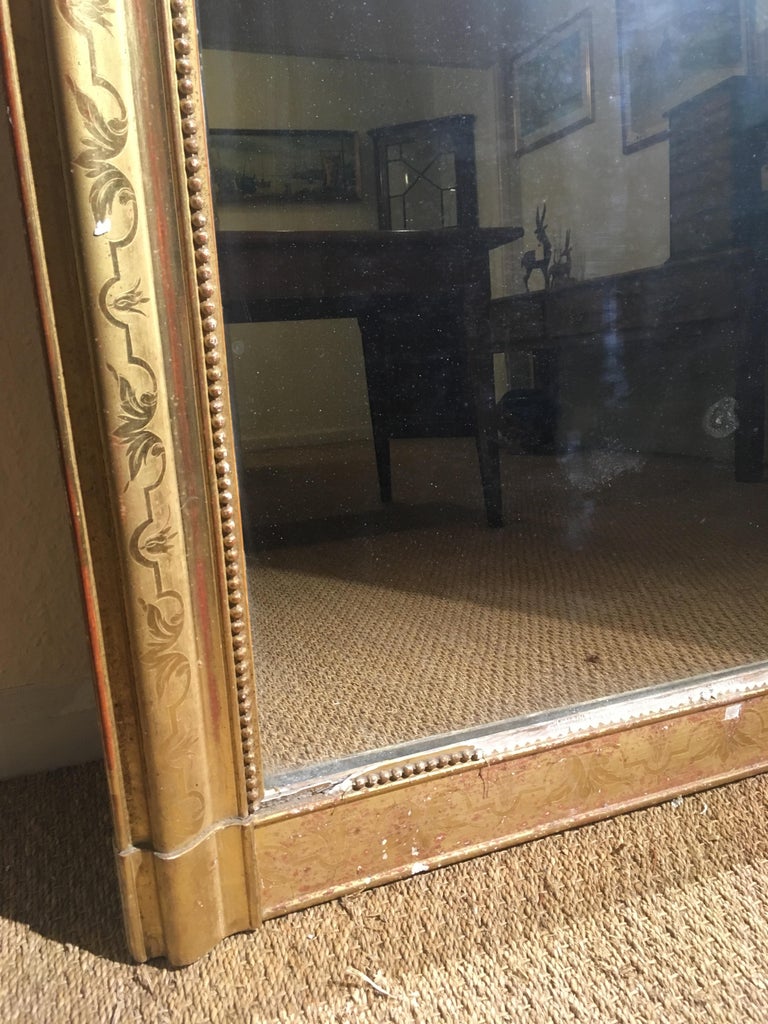 Antique Gilt Mirror at 1stDibs