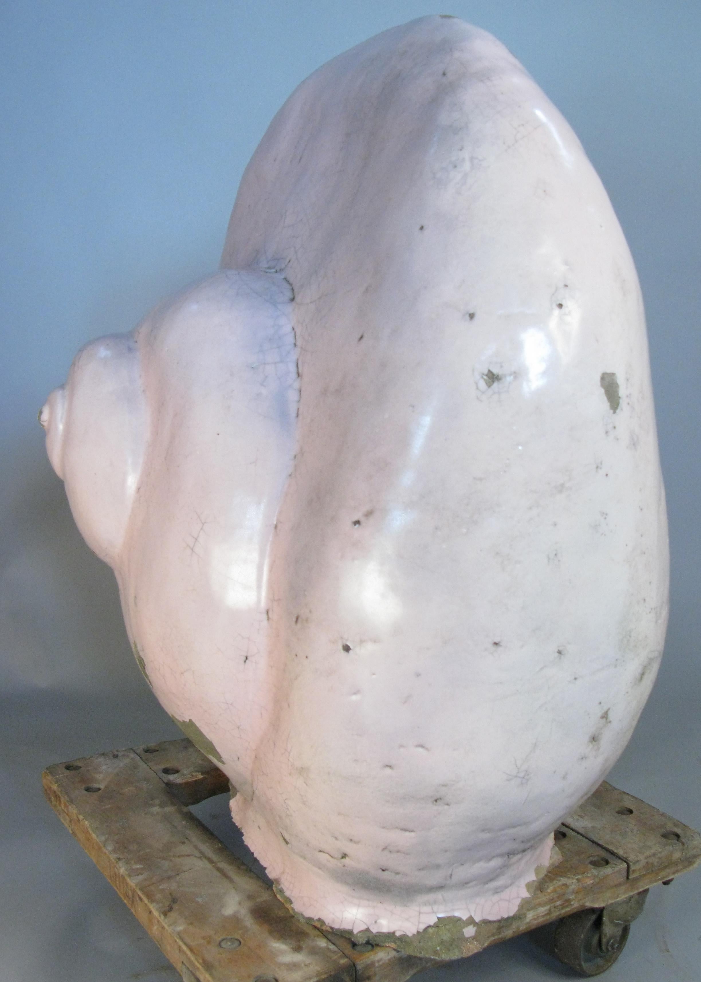 Antique Glazed Terracotta Snail Sculpture at 1stDibs | argilla galestro