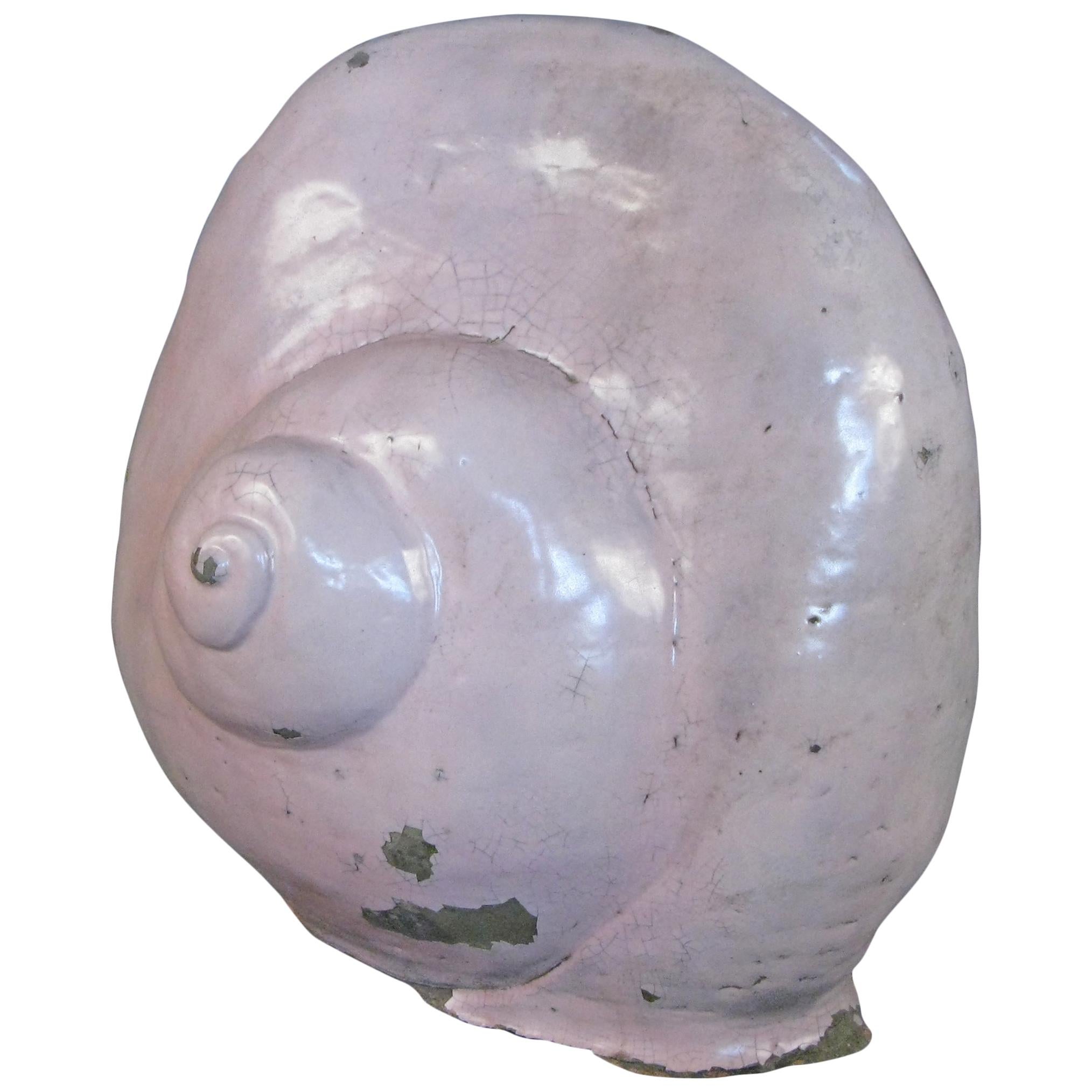 Antique Glazed Terracotta Snail Sculpture at 1stDibs | argilla galestro