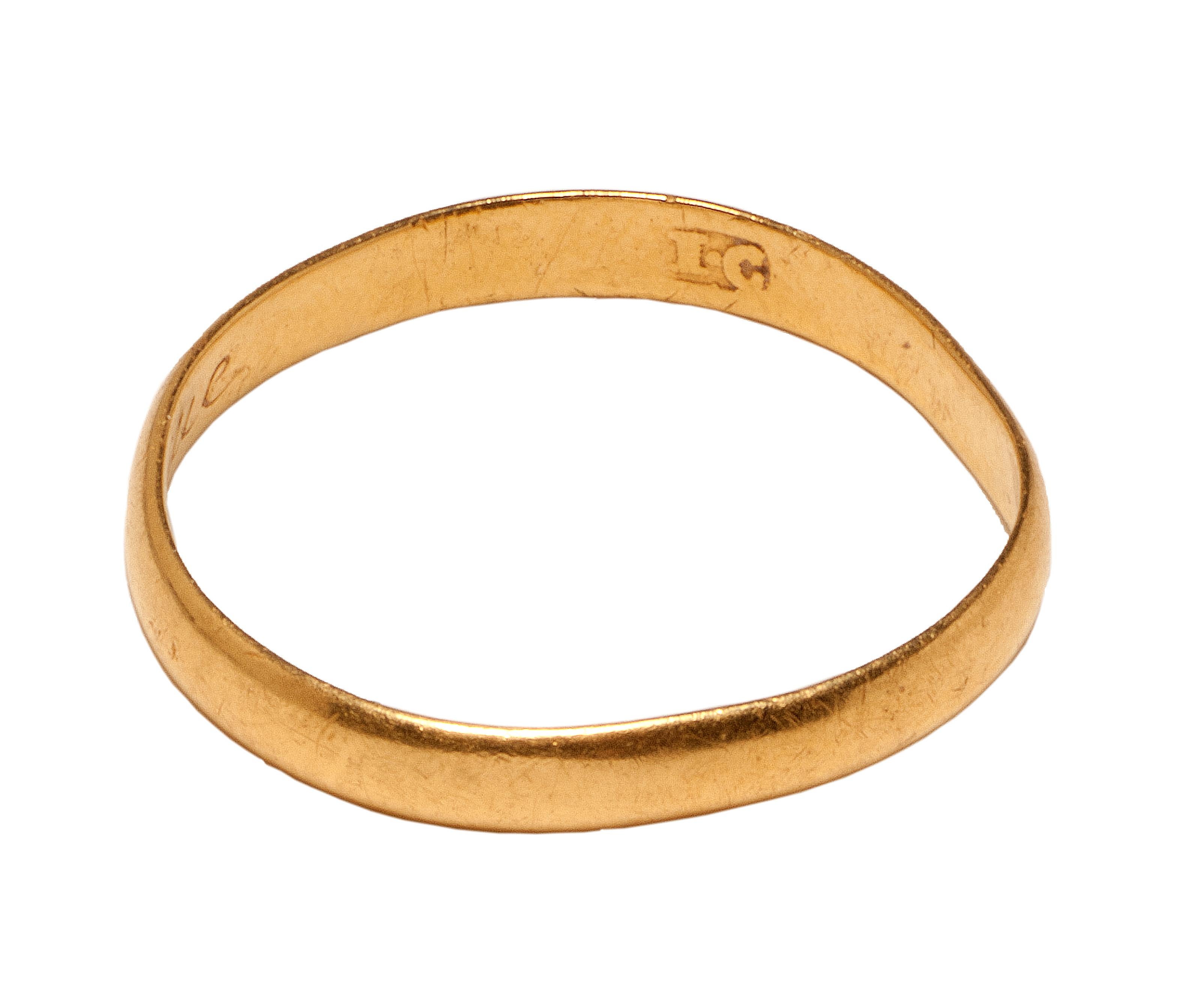 Antique English Gold Band 'Posey' Ring For Sale at 1stDibs | posey ...
