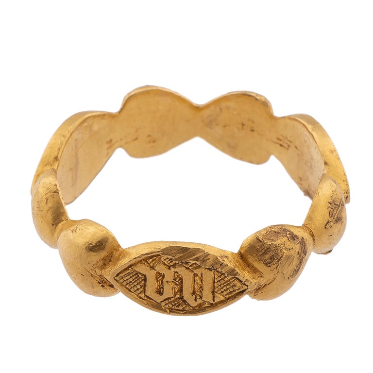 Antique Gold Band Ring at 1stDibs