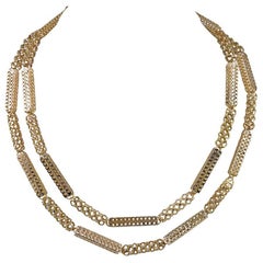 Antique Gold Chain at 1stDibs