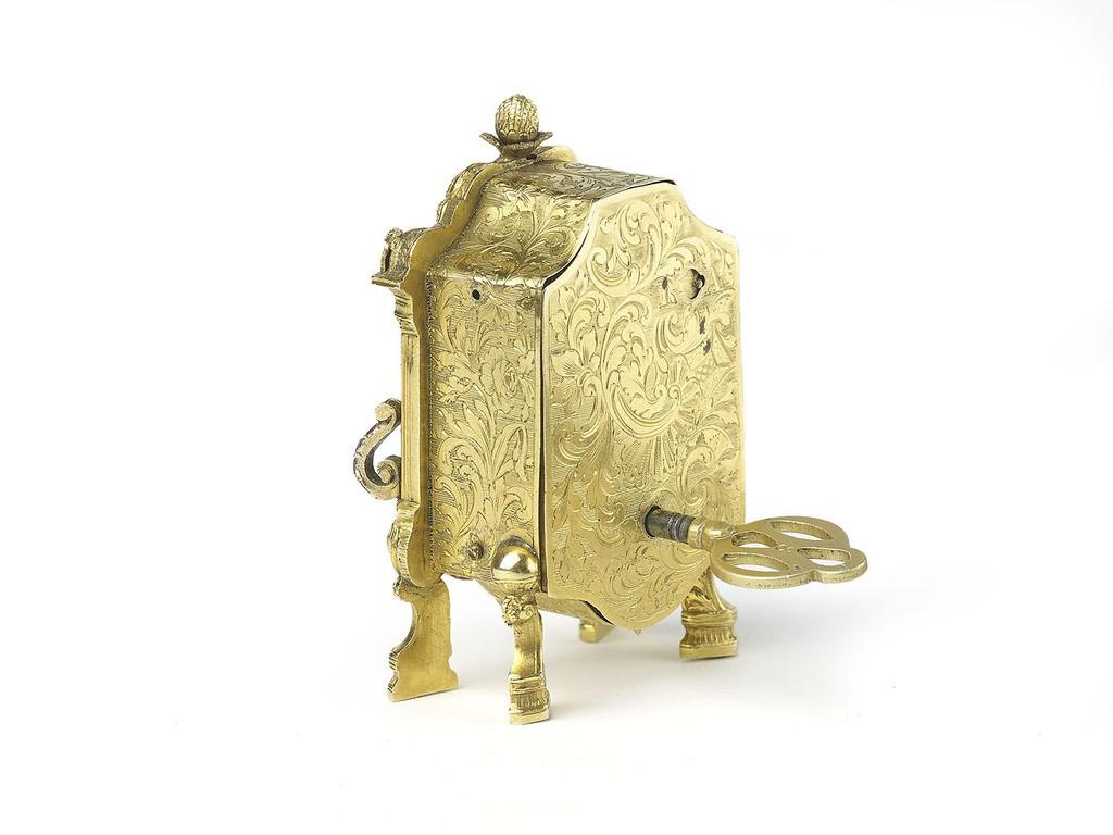 Antique Gold Clock, circa 1840 For Sale at 1stDibs
