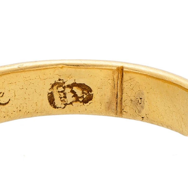 Antique Gold English "Posey" Band Ring For Sale at 1stDibs | posey ring
