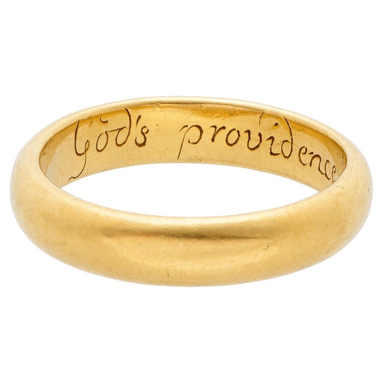 Antique Gold English "Posey" Band Ring For Sale at 1stDibs | posey ring