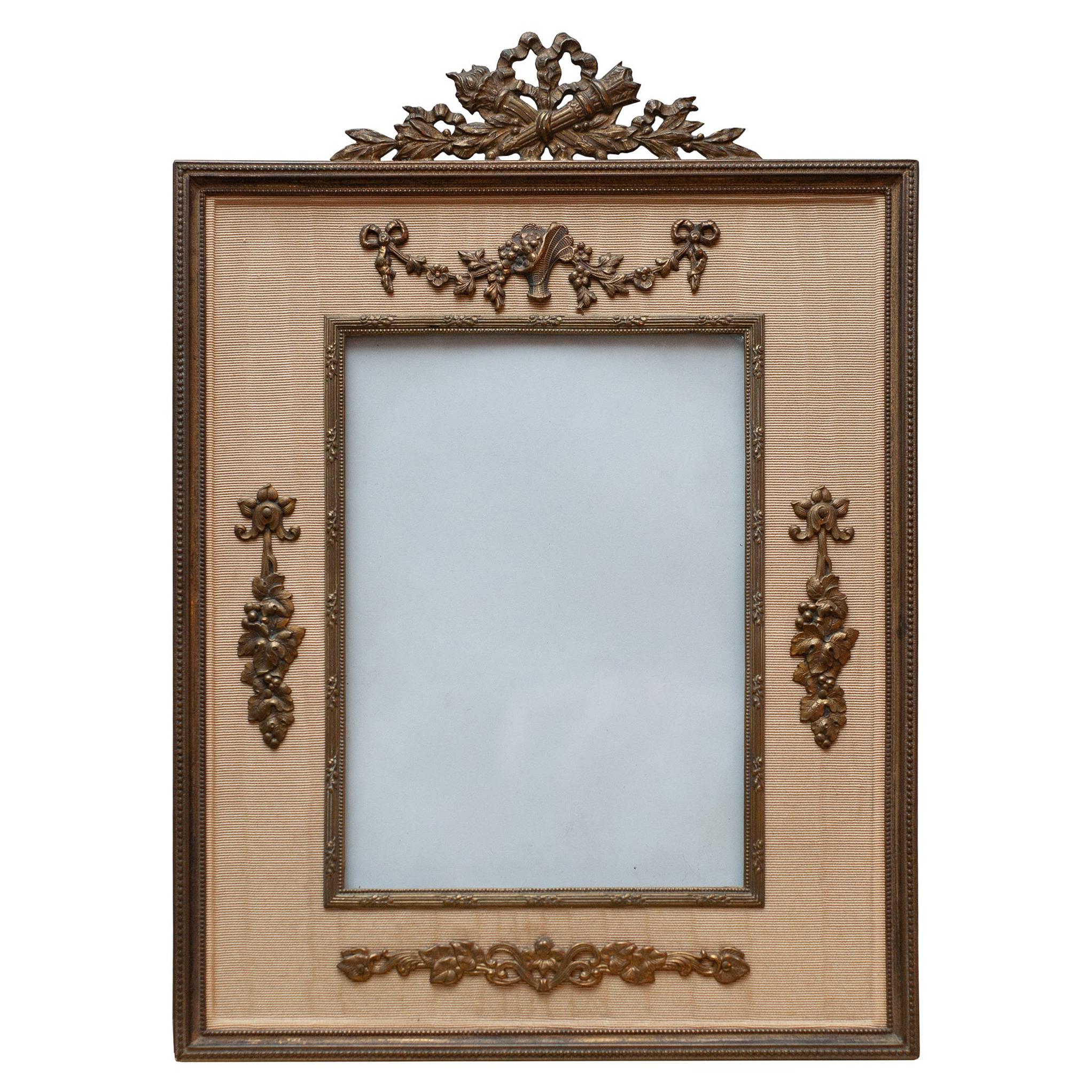 Fine Antique French Napoleon III Gold Bronze Frame, circa 1880s-1890s ...