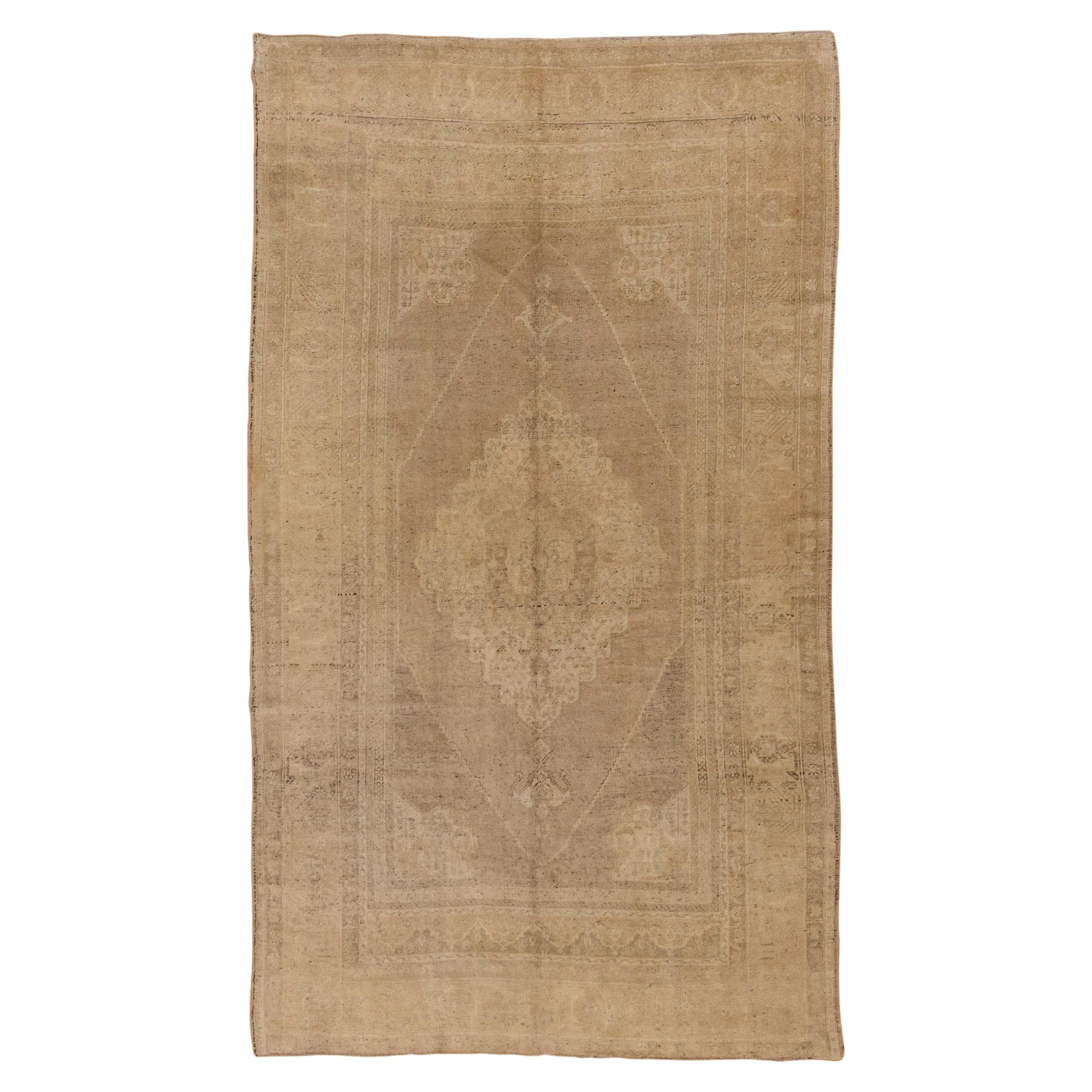 Antique Turkish Oushak Carpet For Sale at 1stDibs