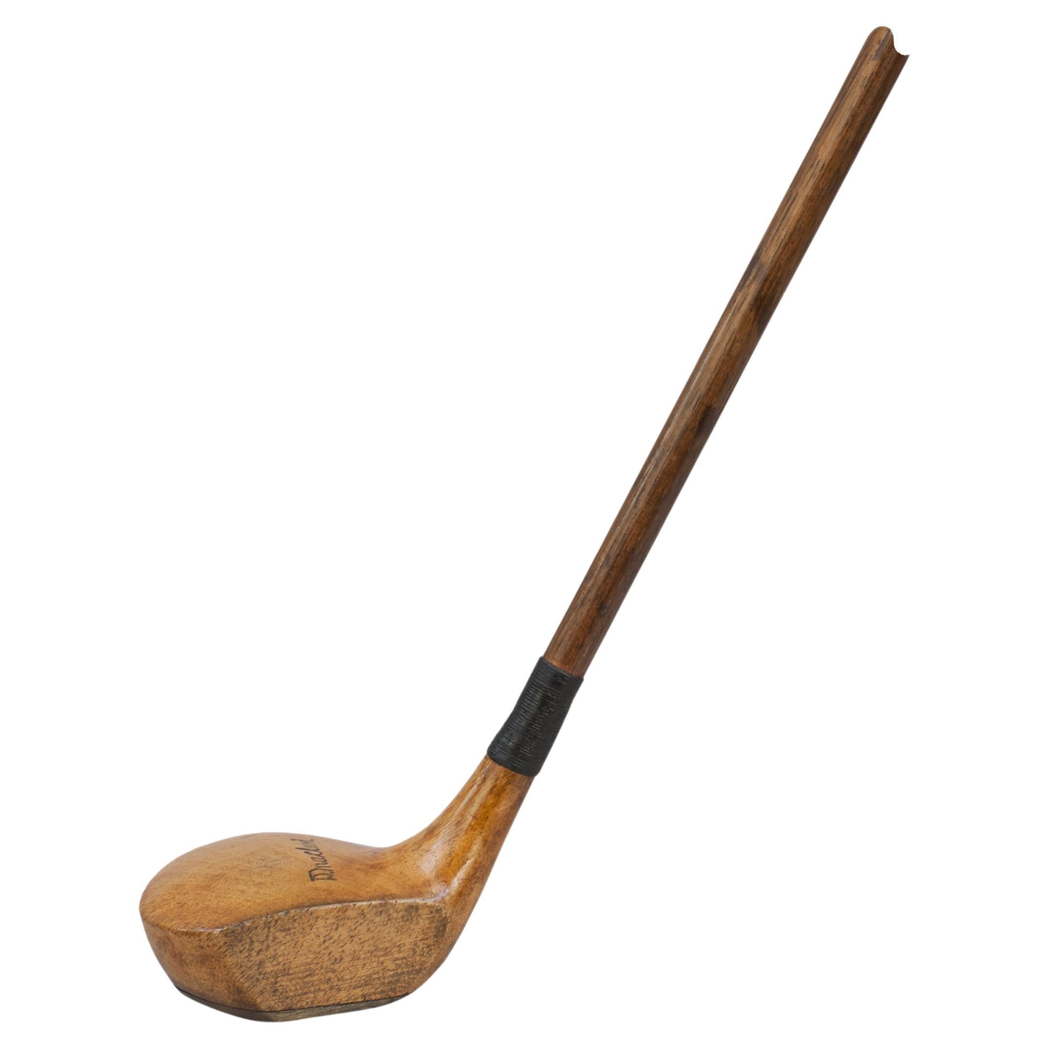 Antique Golf Club, Driver with small Head and Hickory Shaft. For Sale ...