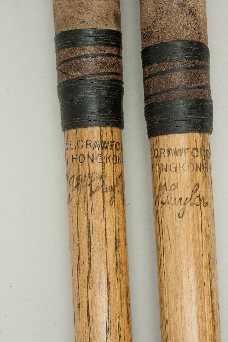 Antique Golf Clubs by J.H Taylor, Cann and Taylor, Lane Crawford Ltd ...