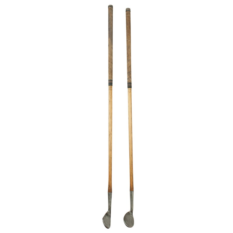 Antique Golf Clubs by J.H Taylor, Cann and Taylor, Lane Crawford Ltd ...