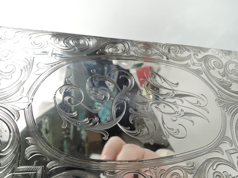 Antique Gorham Edwardian Classical Tall Square Pillar Vase For Sale at ...