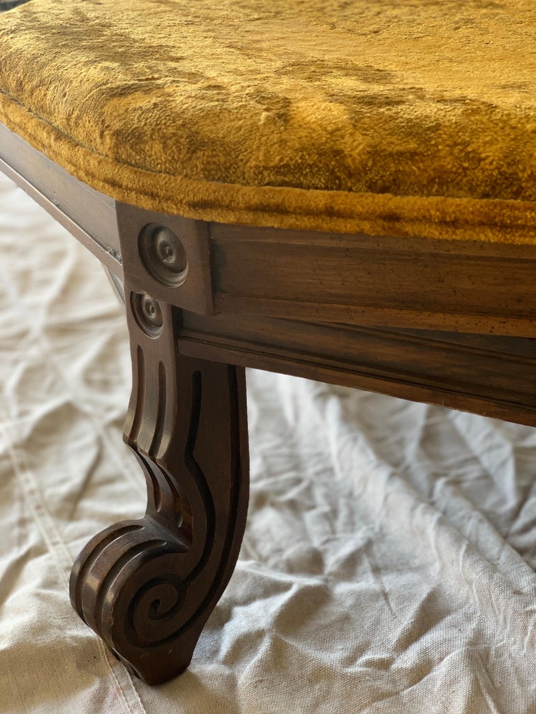 Gothic American Parlor Chair For Sale at 1stDibs