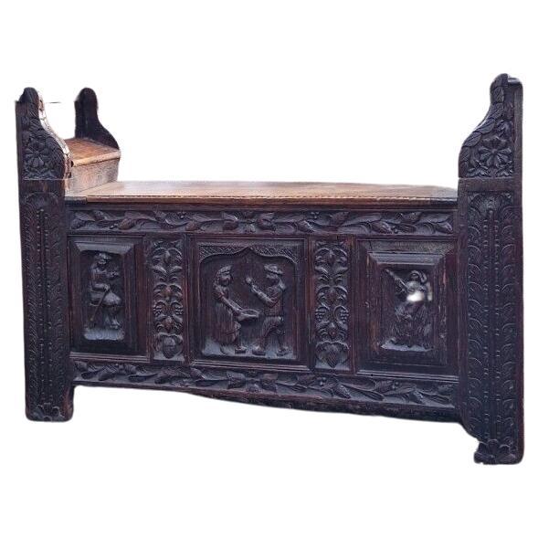 Medieval Blanket Chests - 42 For Sale at 1stDibs | chest medieval ...