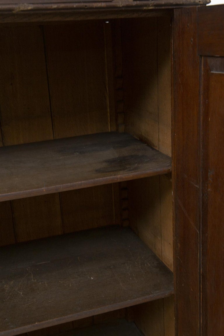 Antique Gothic High Cupboard of the Galloping Queen Holland For Sale at ...