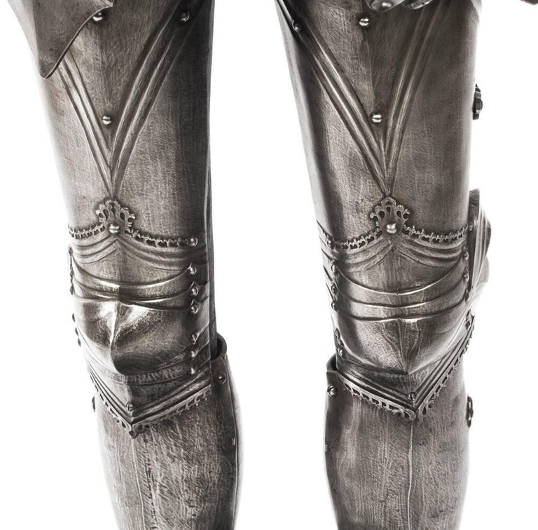 Antique Gothic-Style Suit of Armour and Halberd, 19th Century at ...