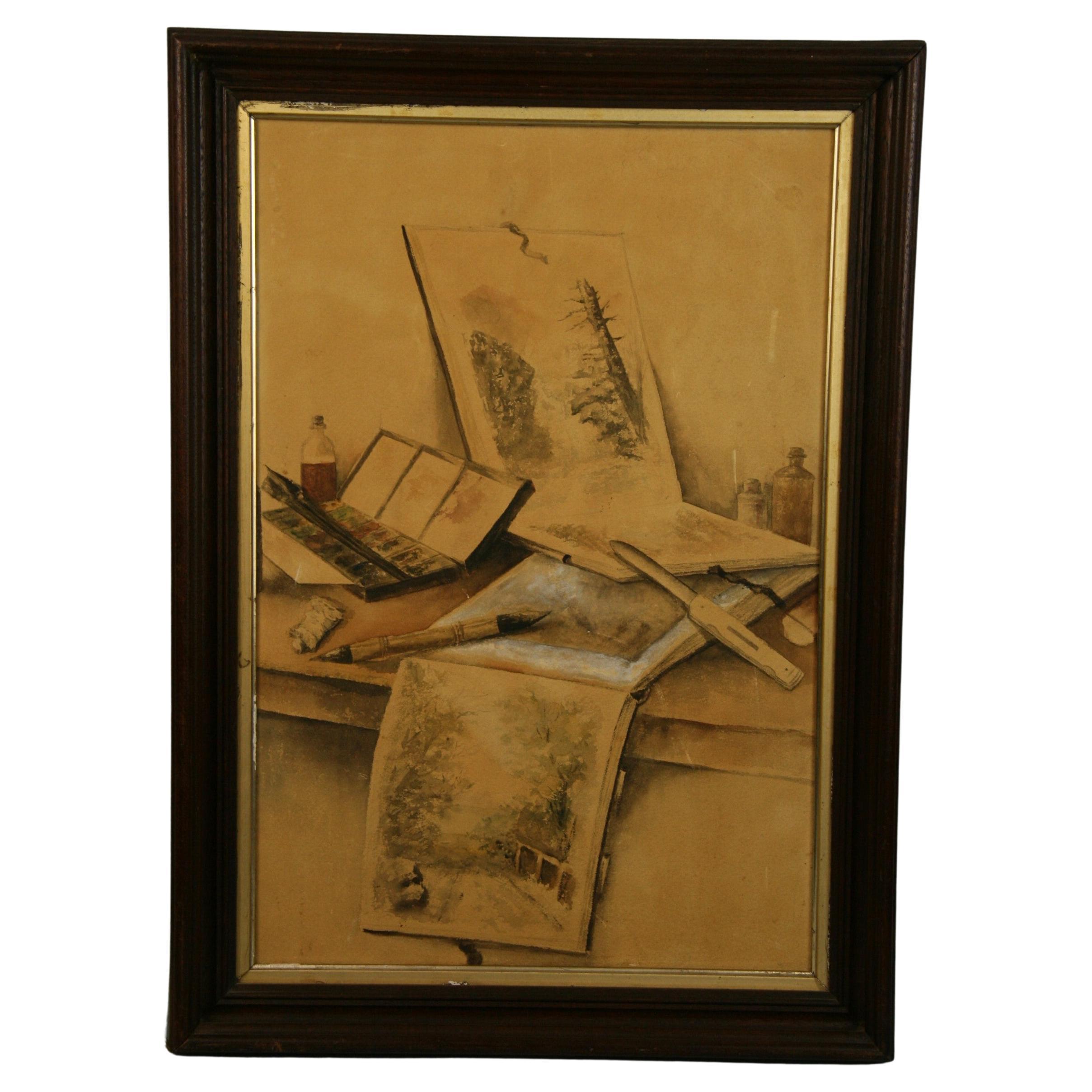 "Artist Studio - Paris" by Louis Aston Knight at 1stDibs