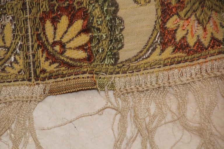 Antique Granada Moorish Textile with Arabic Calligraphy Writing For ...